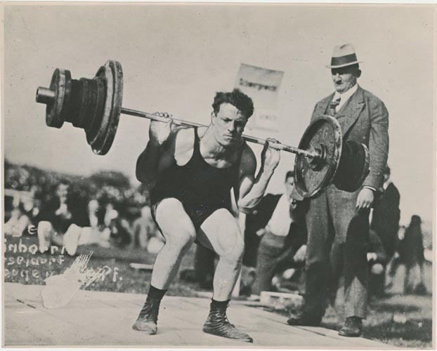 Milo Steinborn el precursor de la Sentadilla - Squat