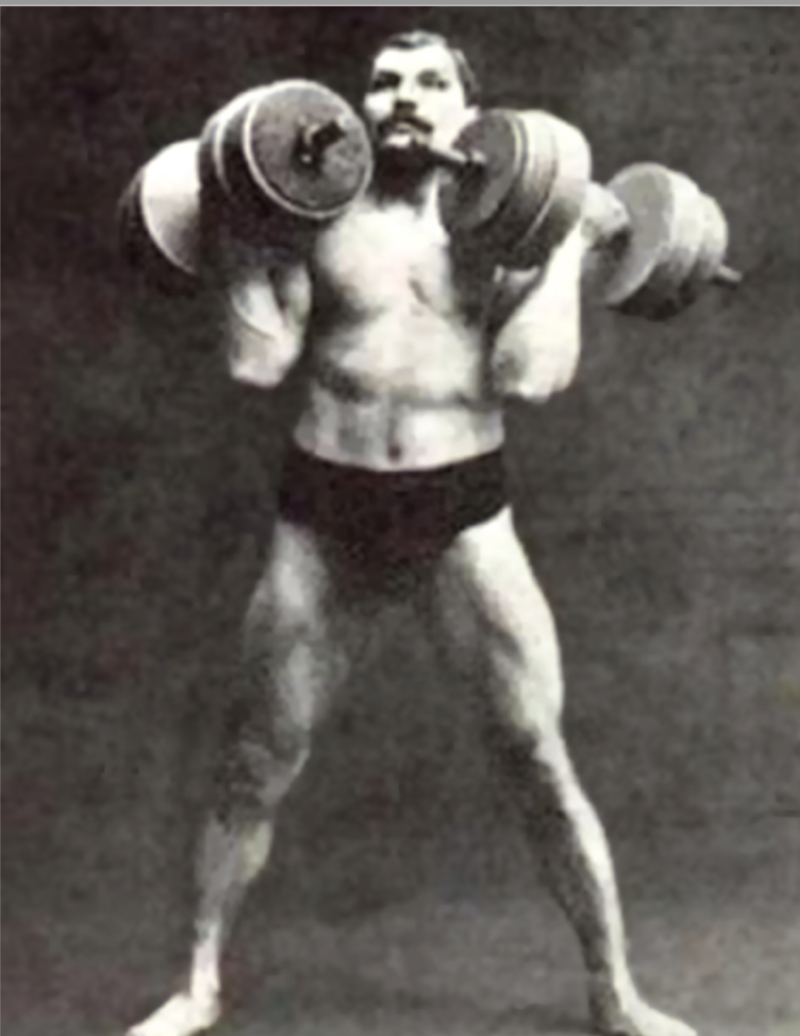 arthur saxon weight lifting book – jeronimo milo