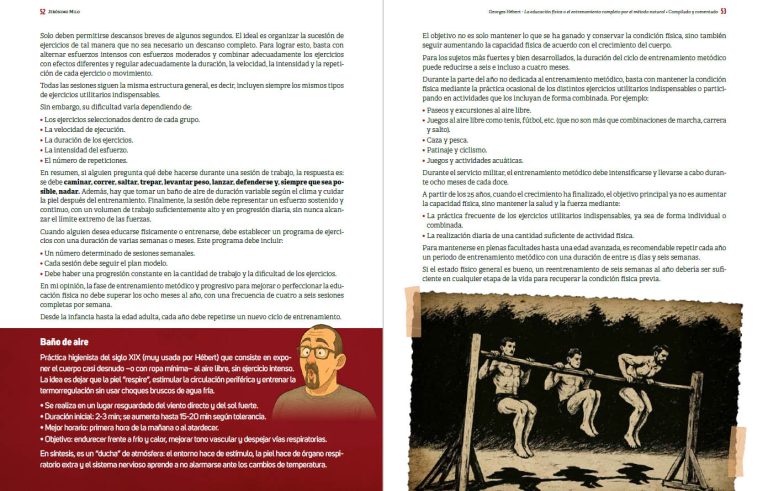 Manual de Educación Física Método Natural Georges Hébert 1913