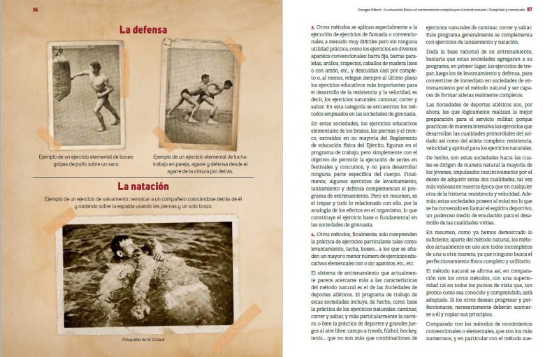 Manual de Educación Física Método Natural Georges Hébert 1913